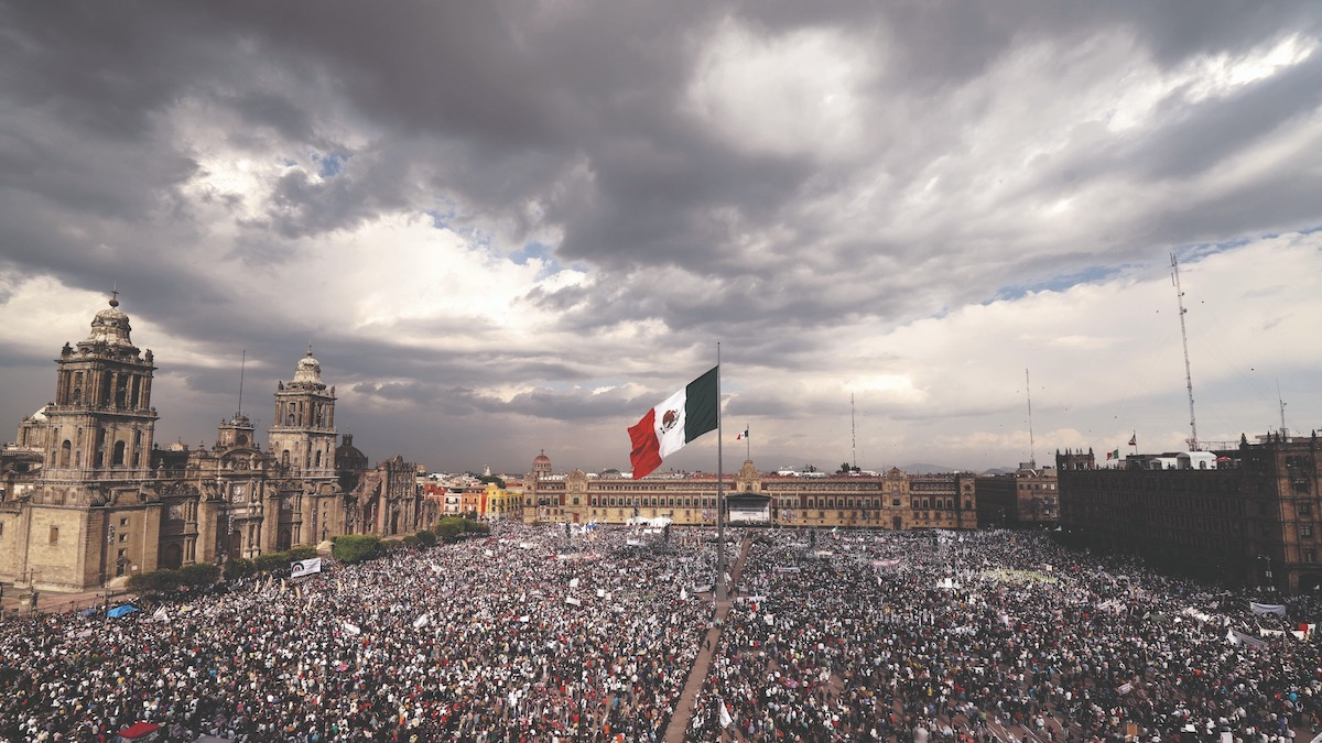 Tens of Thousands Celebrate Fifth Anniversary of Mexican President AMLO ...