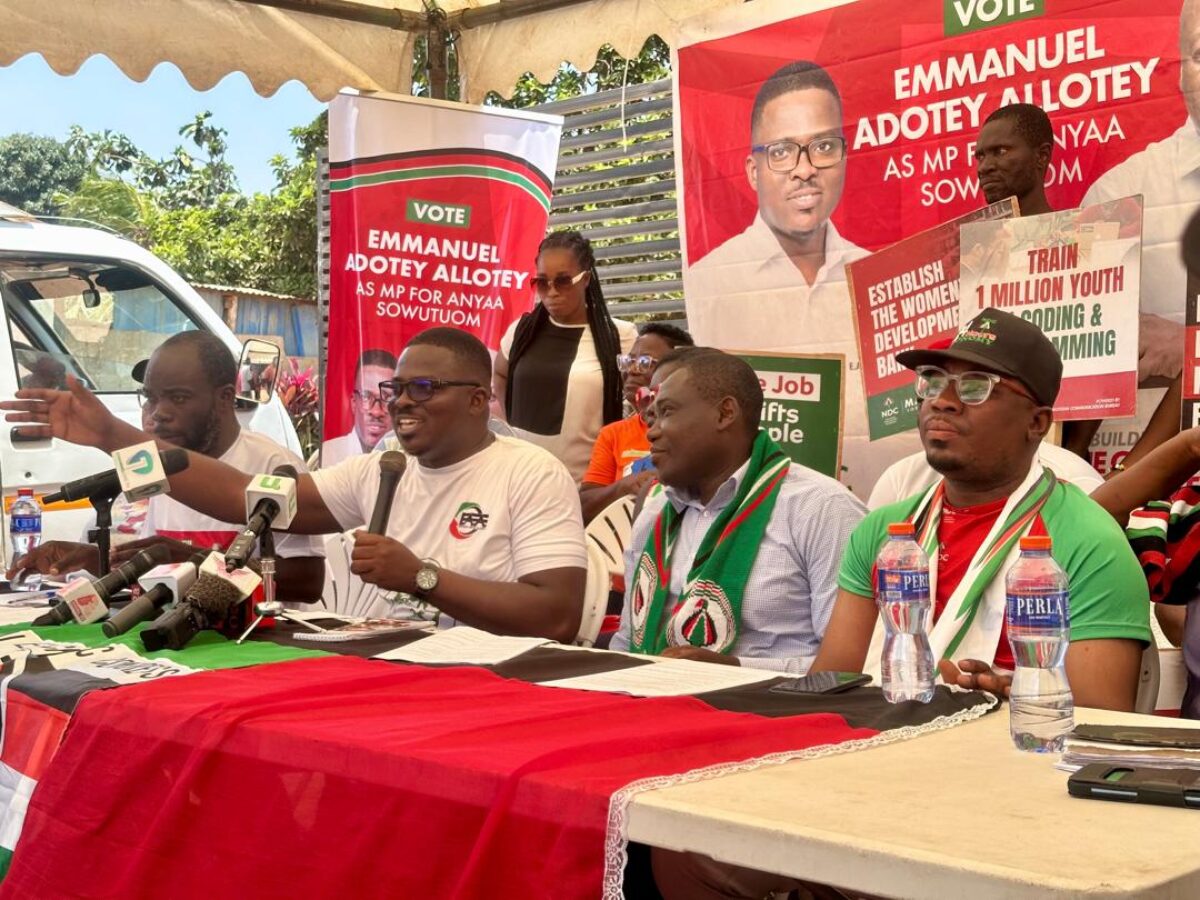 DEVELOPMENT IN ANYAA SOWUTUOM; NDC SETS RECORD STRAIGHT ON ACHIEVEMENTS ...