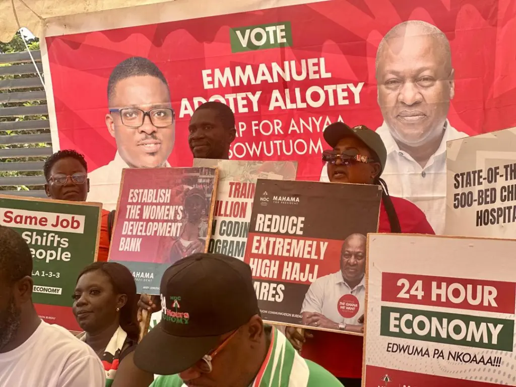 DEVELOPMENT IN ANYAA SOWUTUOM; NDC SETS RECORD STRAIGHT ON ACHIEVEMENTS ...